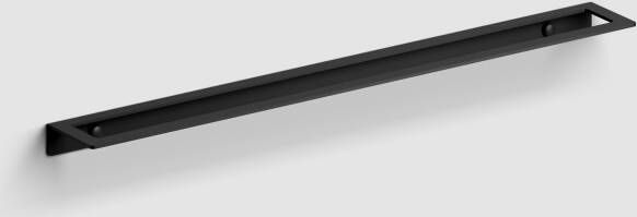 Clou Fold handdoekrek 60cm Mat zwart - Sanitair.nl