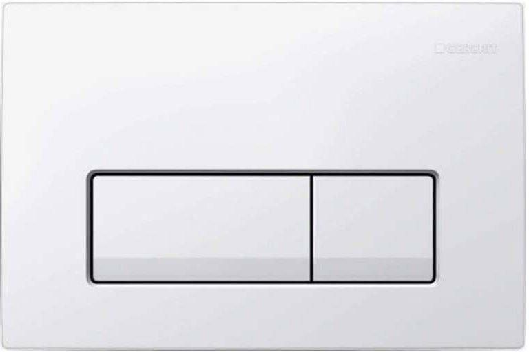 Geberit Delta-51 drukplaat wit - Sanitair.nl