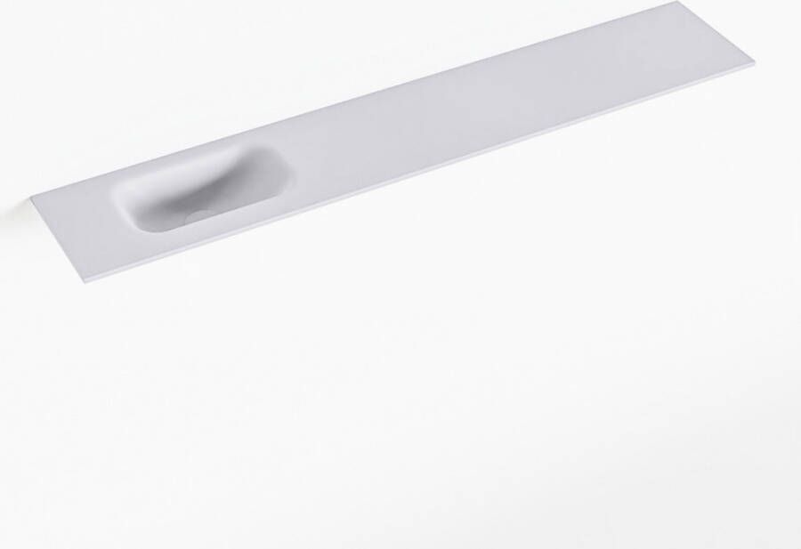 Mondiaz EDEN Cale solid surface inleg wastafel voor toiletmeubel 120cm ...