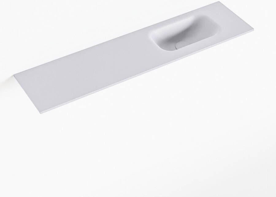 Mondiaz EDEN Cale solid surface inleg wastafel voor toiletmeubel 90cm ...